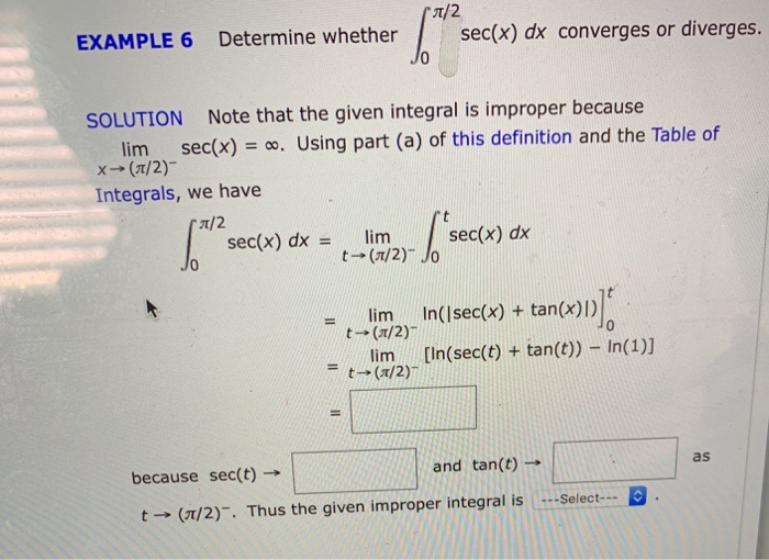 Solved Determine whether the integral is convergent or | Chegg.com