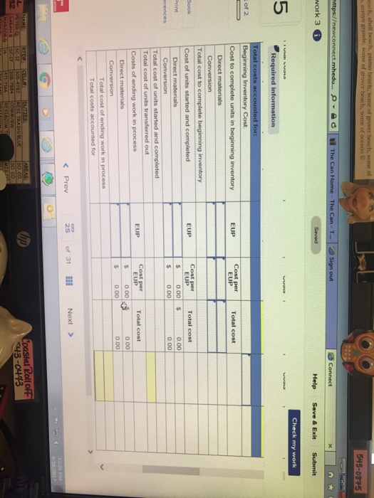 Solved 5 The Can Ho Help Save & Exit S Check my w Required | Chegg.com