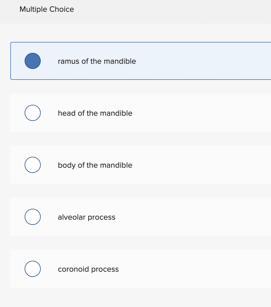 Solved Which structure is highlighted? Multiple Choice | Chegg.com