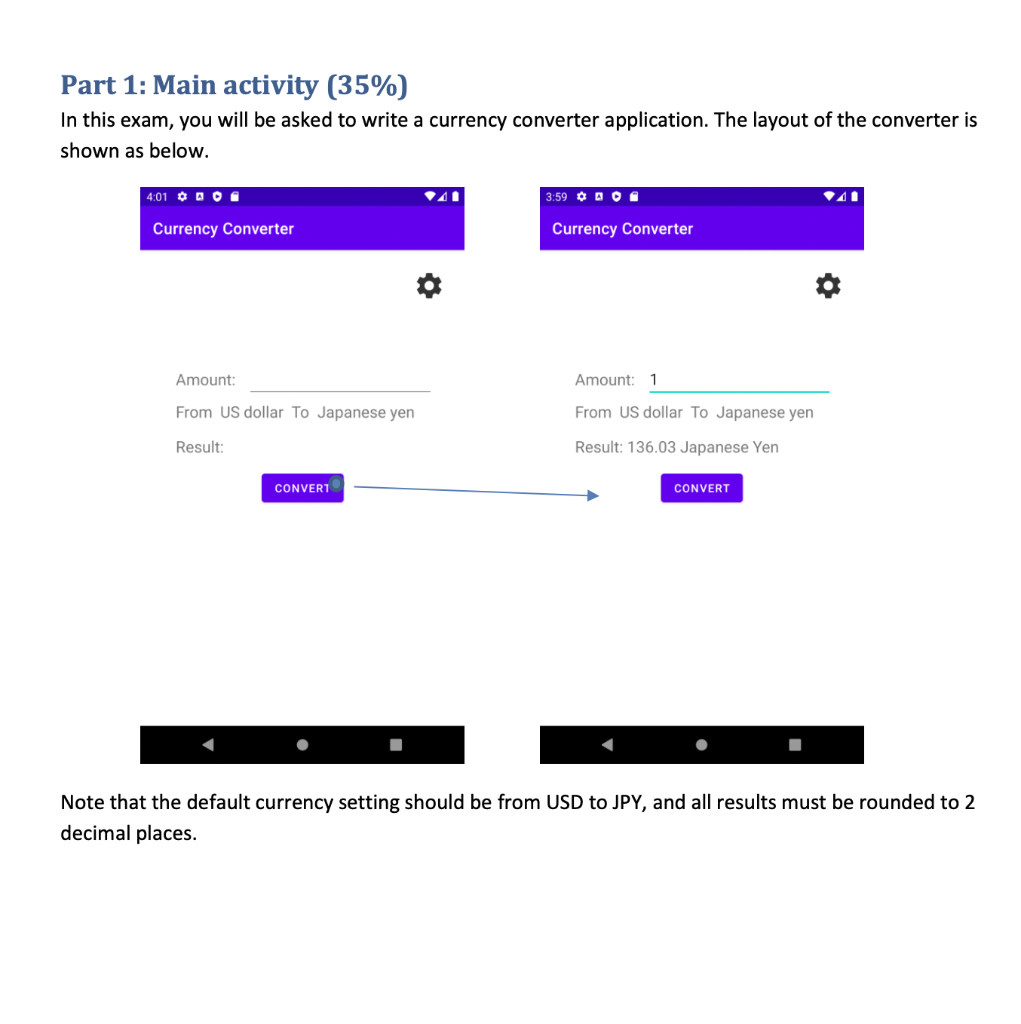 Solved PLEASE HELP WITH CREATING AND ANDROID APP | Chegg.com