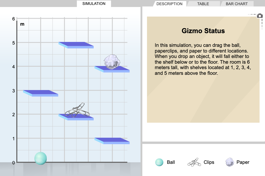 Solved Gizmo Warm-up It takes energy to climb up to the top | Chegg.com
