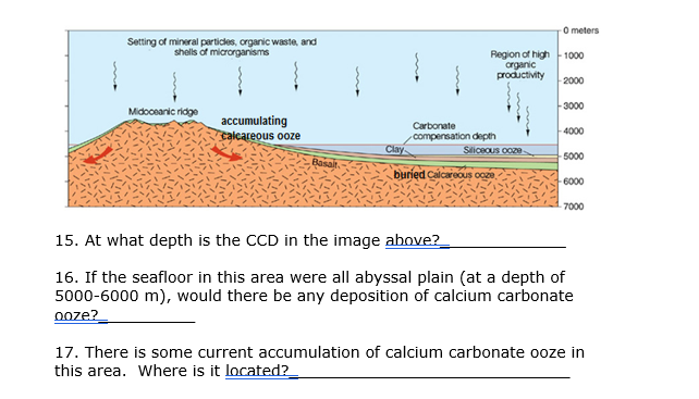 Solved 15. At what depth is the CCD in the image ahove? 16. | Chegg.com