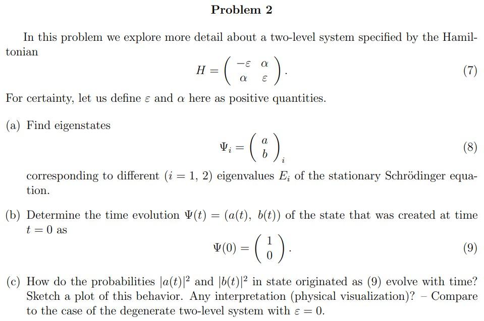 Solved In this problem we explore more detail about a | Chegg.com