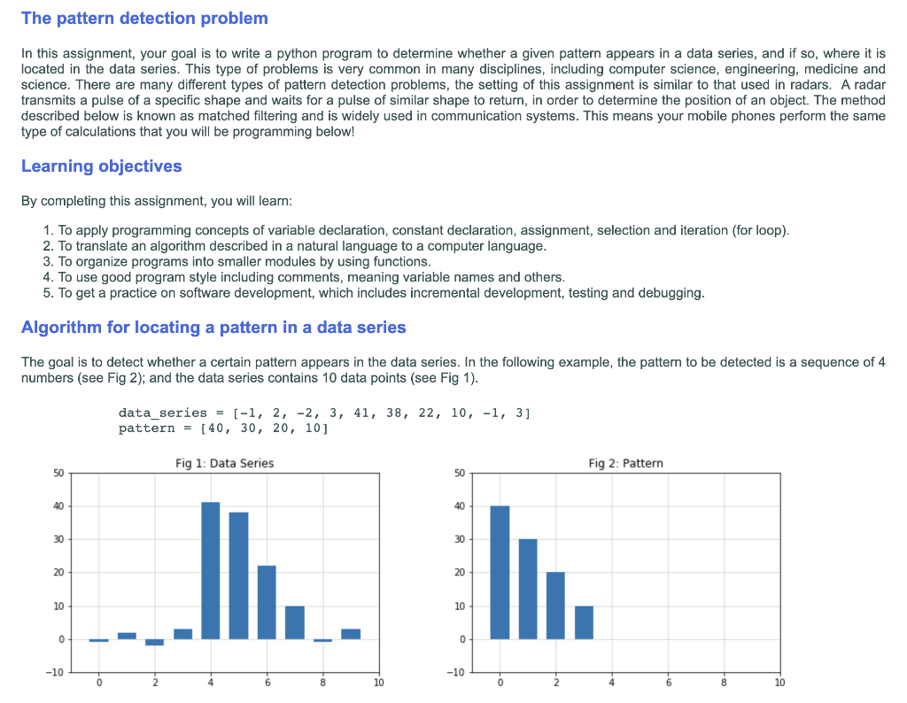 Solved In this assignment, your goal is to write a python | Chegg.com