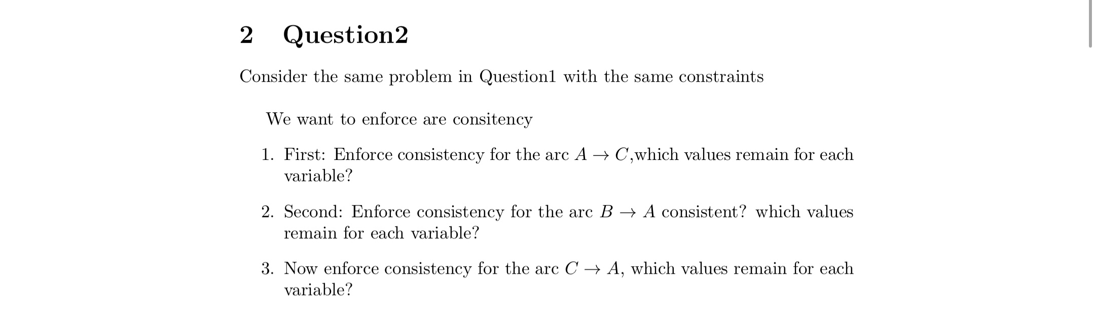 Solved Consider the same problem in Question1 with the same | Chegg.com