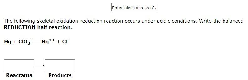 Solved 4. Half Reaction: Write and Balance Given Reaction | Chegg.com