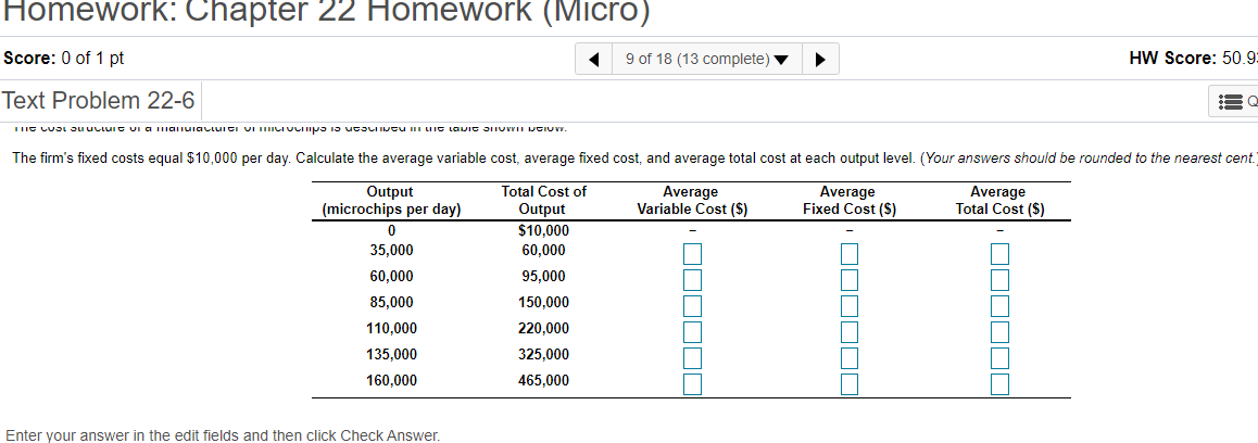 Solved Homework: Chapter 22 Homework (Micro) Score: 0 of 1 | Chegg.com