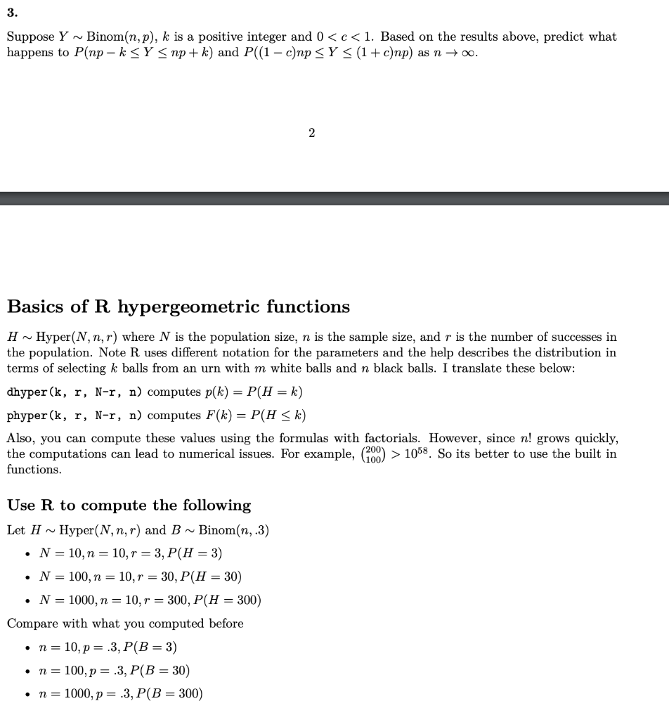 Solved Due Wednesday March 8, 2023 by 11:59 PM. Use R to | Chegg.com