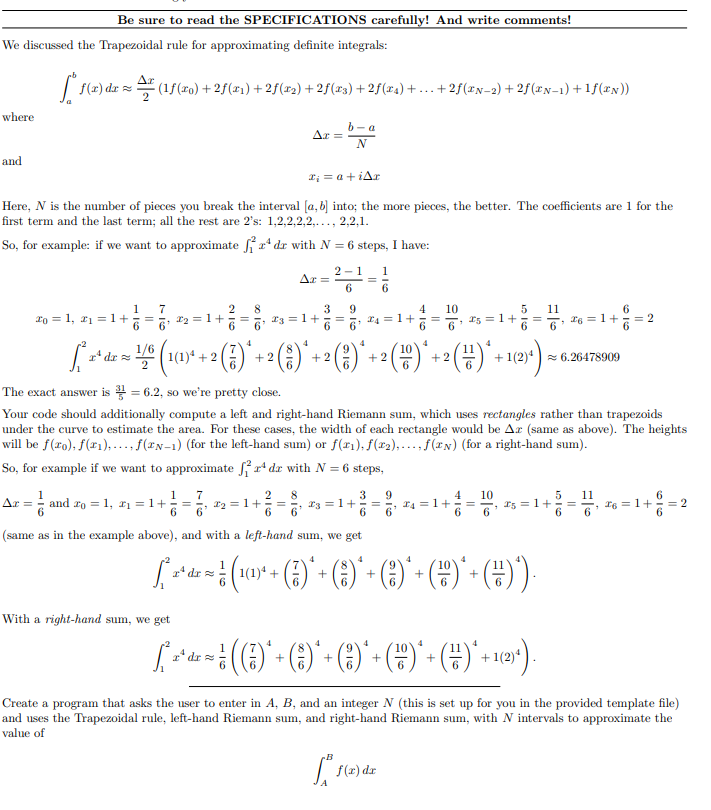 Solved I NEED THIS IN PYTHON! BE SURE TO TEST THE CODE YOUR | Chegg.com