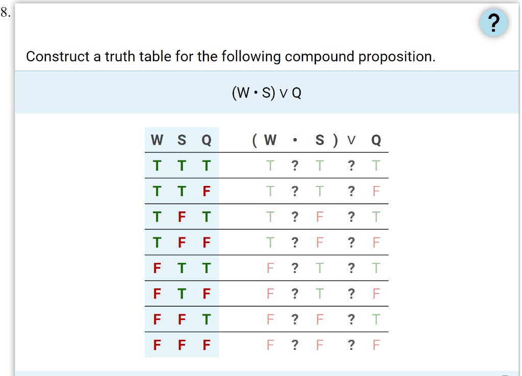 Construct a truth table for the following compound | Chegg.com