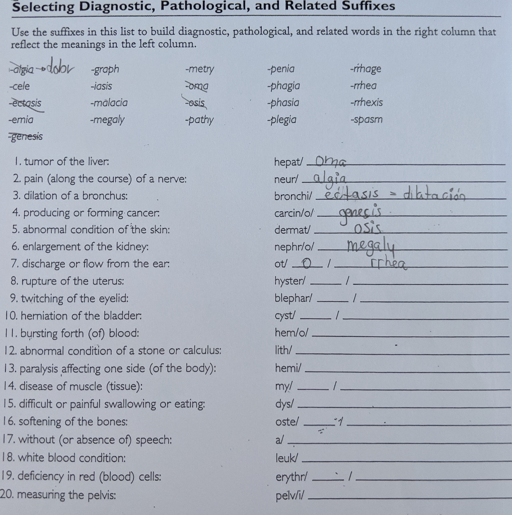 Solved Selecting Diagnostic, Pathological, and Related | Chegg.com