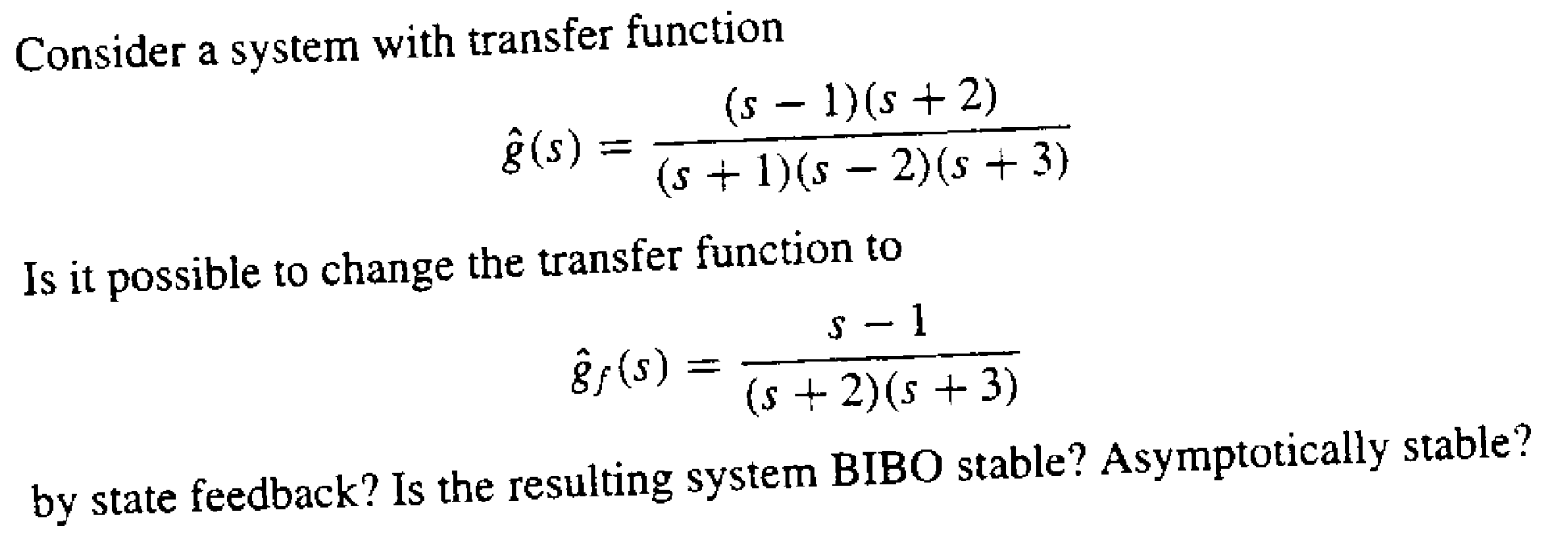 Solved (i) solve using MATLAB Place function as well as | Chegg.com