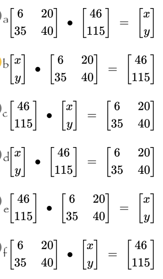 Solved Rewrite the system of equations as a matrix | Chegg.com