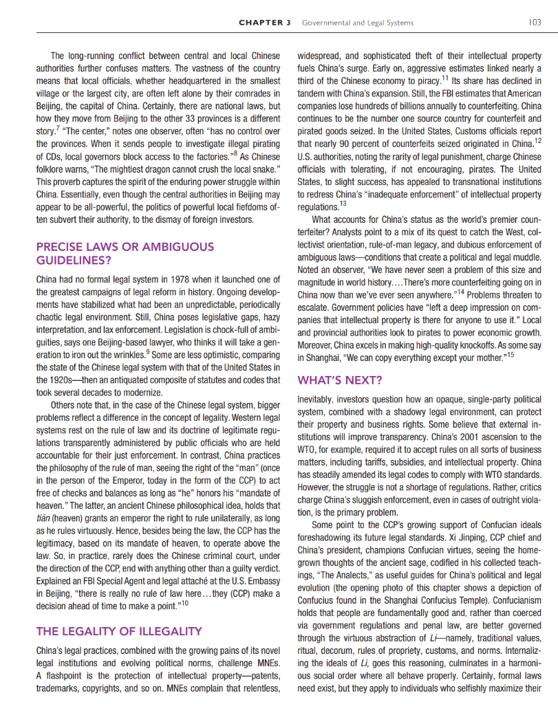 Solved CASE It's a Knockoff World Companies are dogged by | Chegg.com