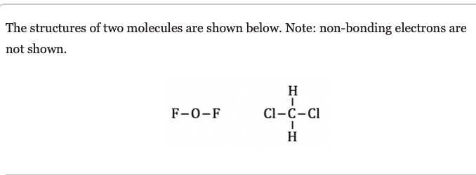 Solved Fill in the nonbonding electrons to complete the | Chegg.com