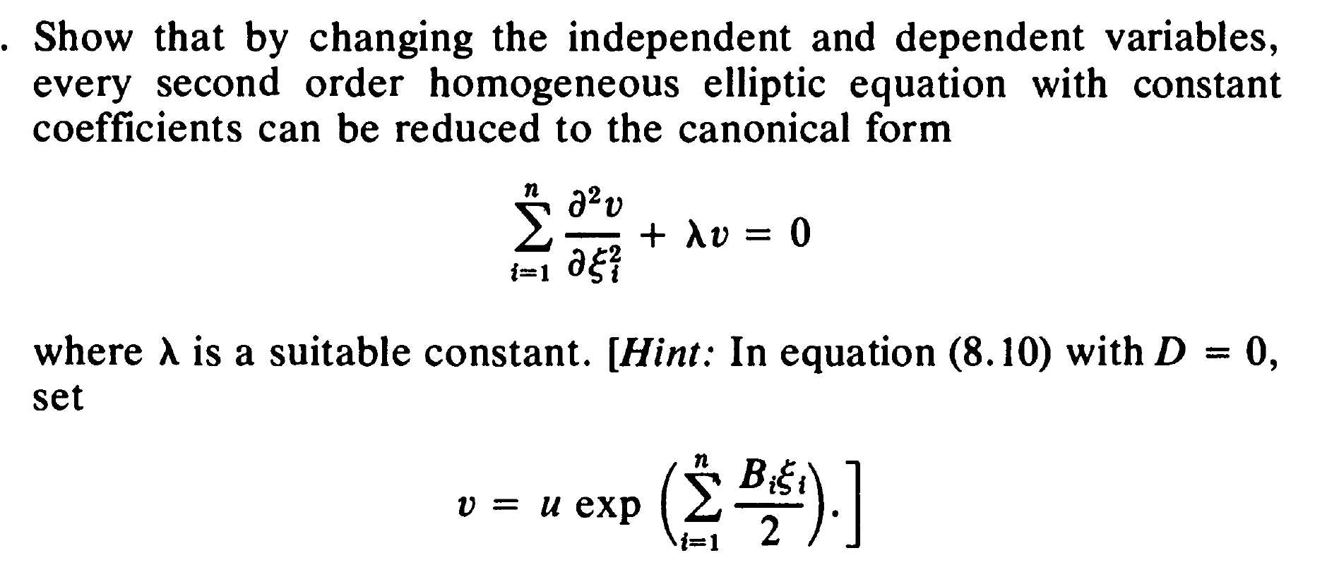 Solved Show that by changing the independent and dependent | Chegg.com