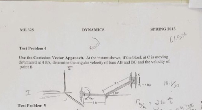 Solved Use the Cartesian Vector Approach. At the instant | Chegg.com