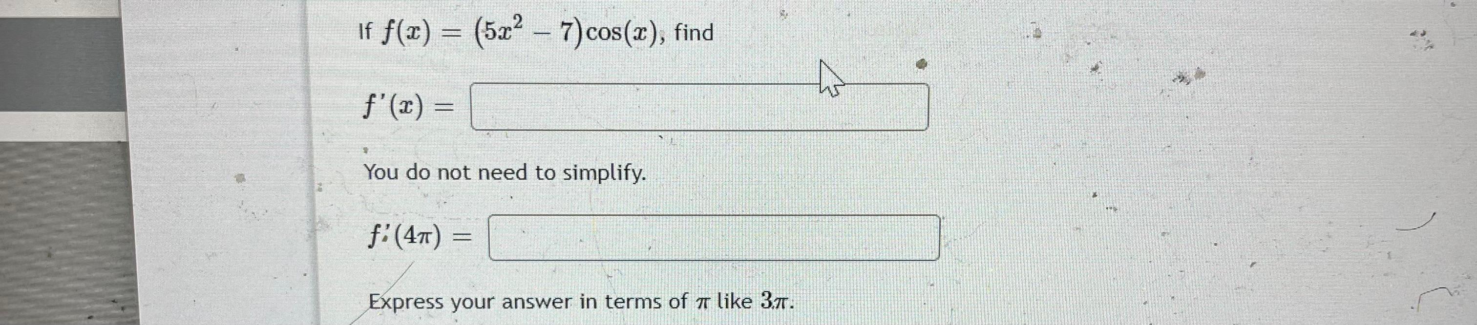 Solved Evaluate the limit (algebraically, without graphing | Chegg.com