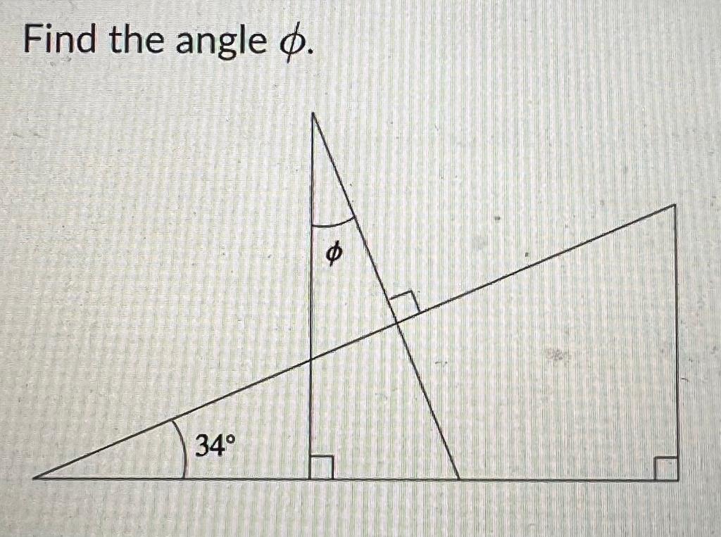 Solved Find the angle ϕ | Chegg.com