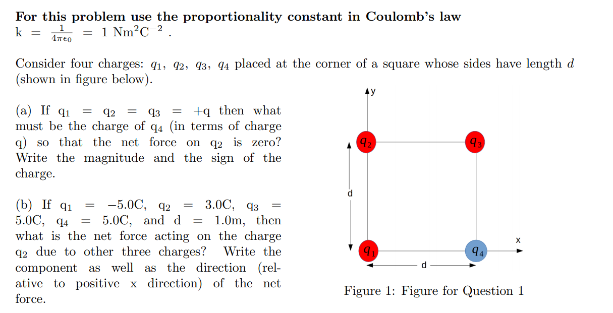 Solved For this problem use the proportionality constant in | Chegg.com