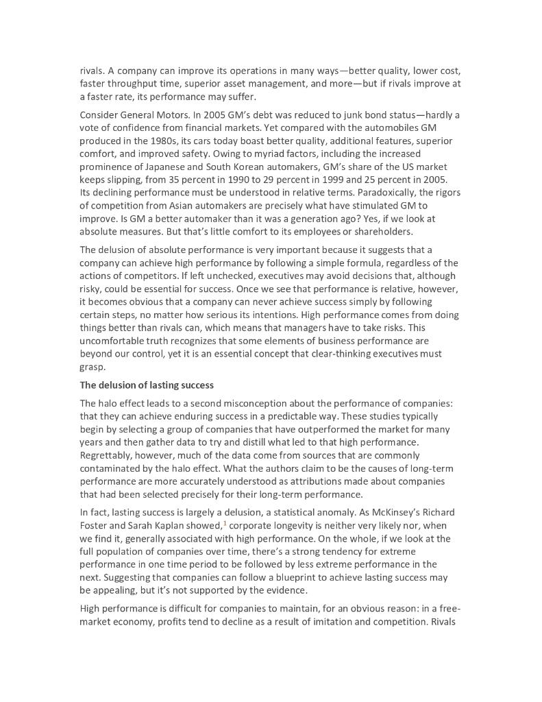 Solved The halo effect , article summary and example Read | Chegg.com