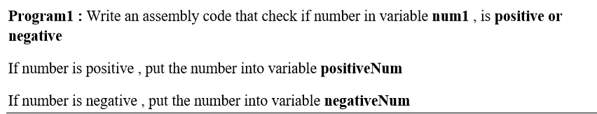 Solved Program1 : Write an assembly code that check if | Chegg.com Solved Program1 : Write an assembly code that check if | Chegg.com