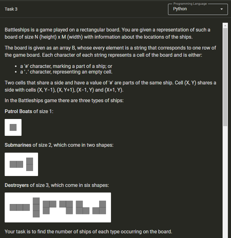 Solved Battleships is a game played on a rectangular board. | Chegg.com