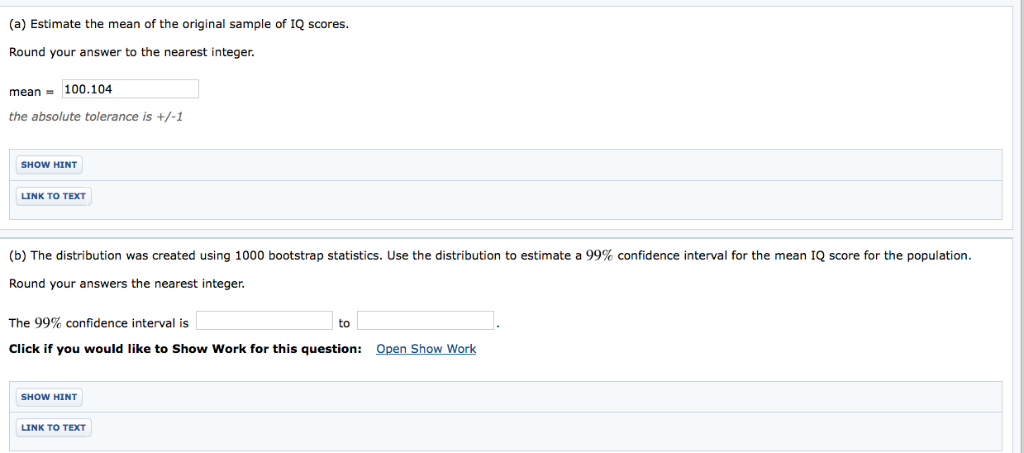 Solved Chapter 3, Section4Exercise 116 IQ Scores A sample of | Chegg.com