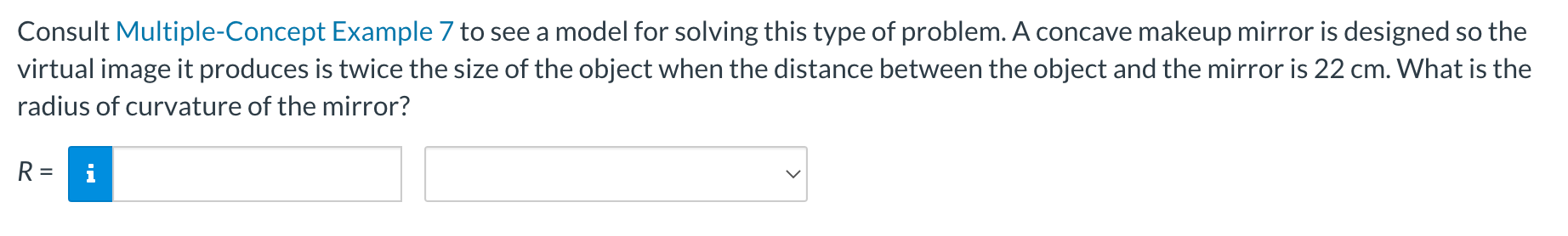 Solved Consult Multiple-Concept Example 7 to see a model for | Chegg.com