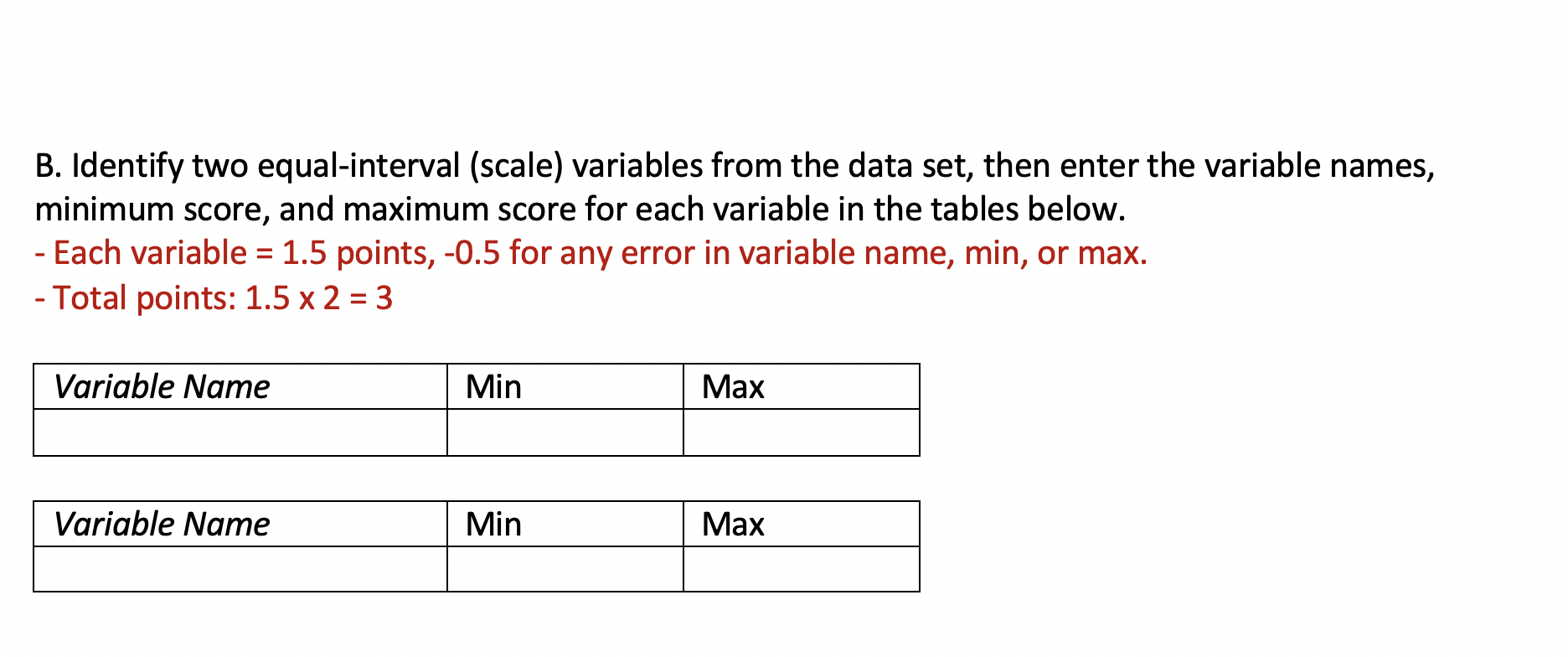 Solved Q1. Examining the variables (6 points) The Excel data | Chegg.com