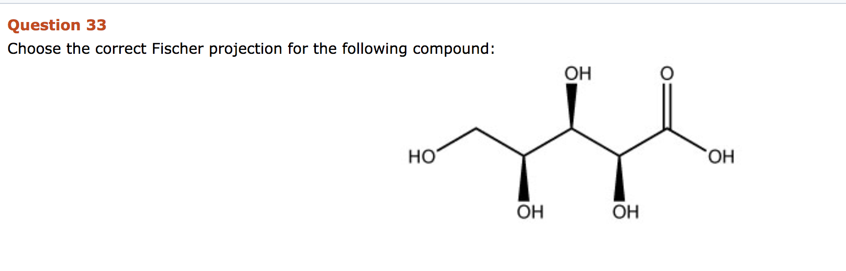 Fischer Projections Biochemknowledge