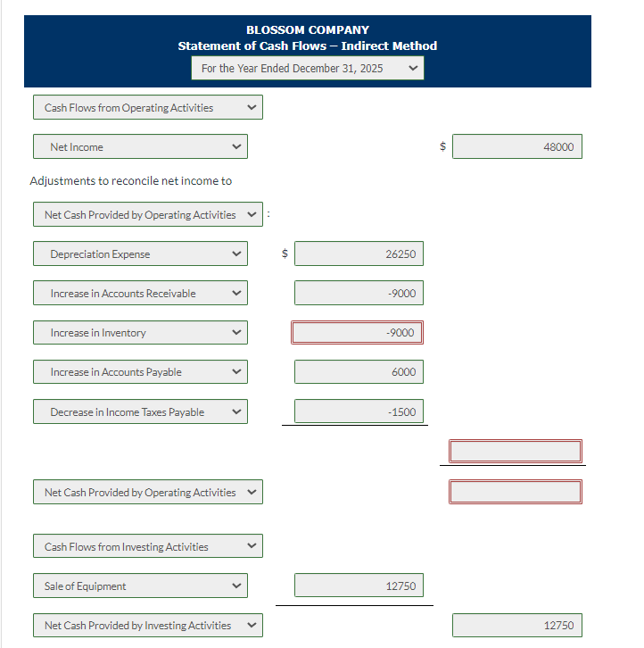 Solved Compute free cash flow. (Show amounts that decrease | Chegg.com