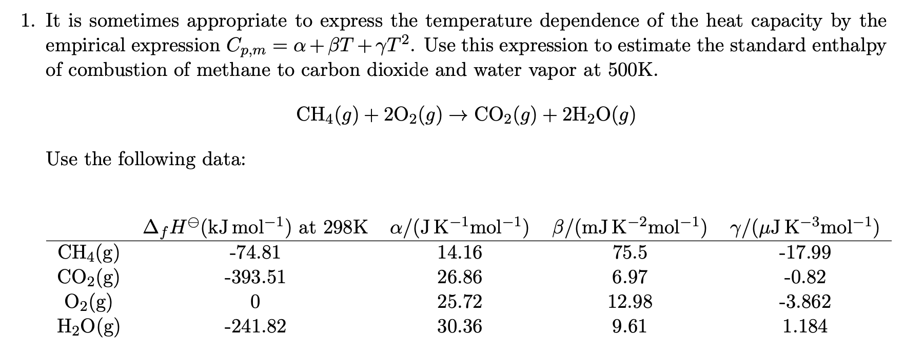 Solved 1. It is sometimes appropriate to express the | Chegg.com
