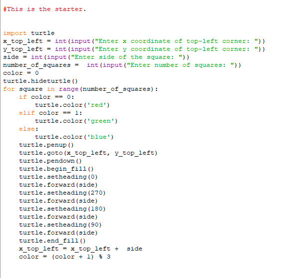 Solved In this assignment, you will reorganize a Python | Chegg.com