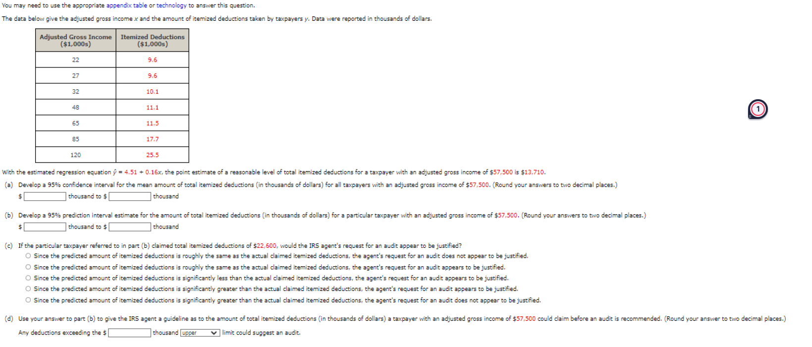 Solved You may need to use the appropriate appendix table or | Chegg.com