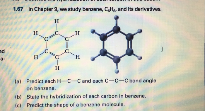 Solved We study benzene, C_6 H_6, and its derivatives. (a) | Chegg.com