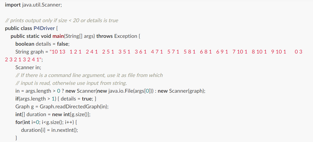Solved Project Description Implement the PERT algorithm | Chegg.com