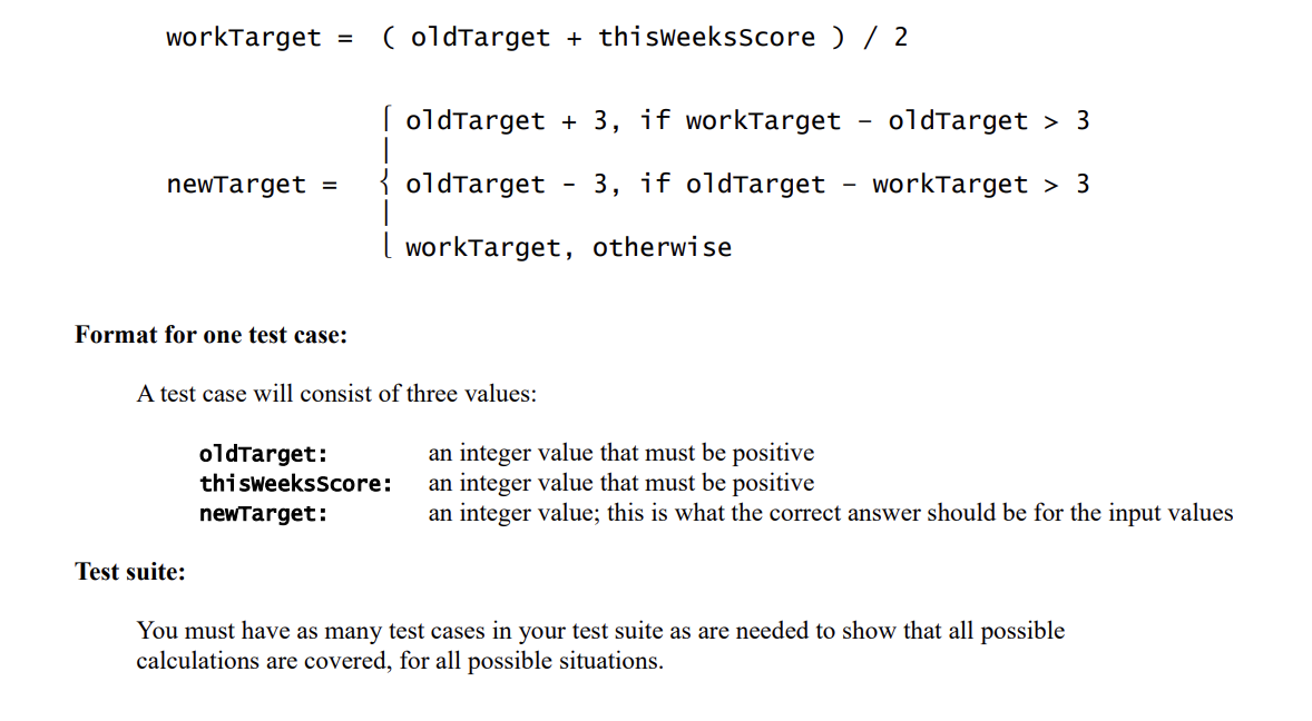Solved 1. Construct a suite of test cases for the golf | Chegg.com