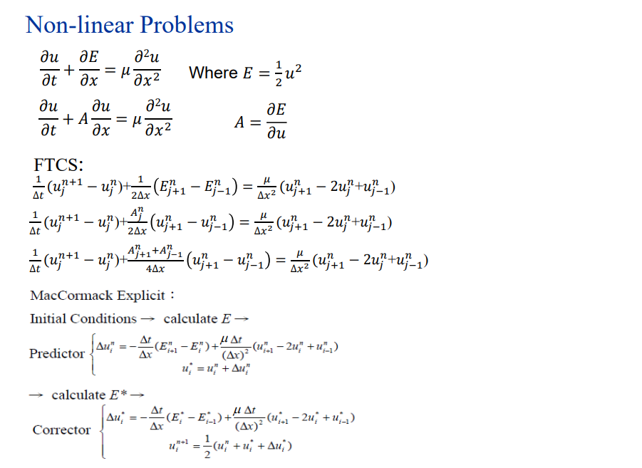 Solve the generalized Burgers | Chegg.com