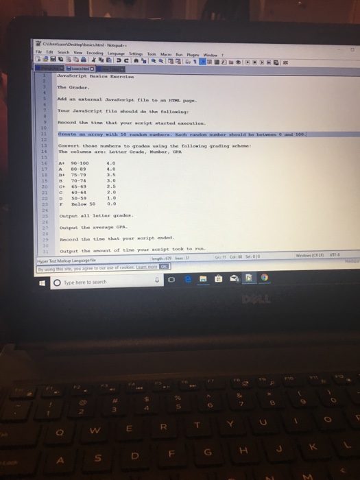 Solved CAUsersuserNDesk Edit Search View. Encoding?Language | Chegg.com