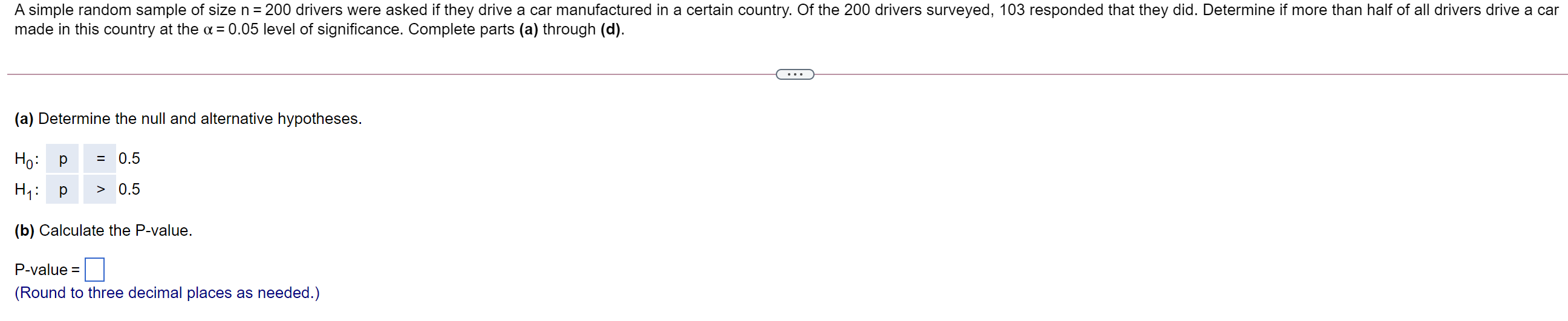 Solved A simple random sample of size n= 200 drivers were | Chegg.com
