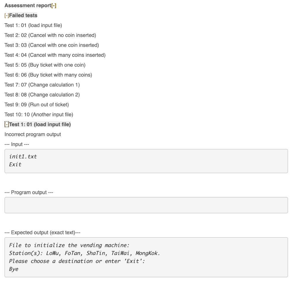 Solved Vending Machine Python Please Include Screenshots Chegg