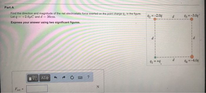 Solved Find The Direction And Magnitude Of The Net