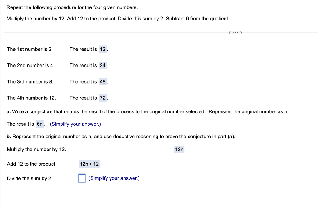 Solved Repeat the following procedure for the four given | Chegg.com