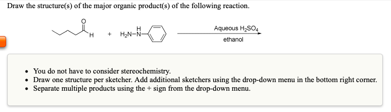 Solved Draw the structure(s) of the major organic product(s) | Chegg.com