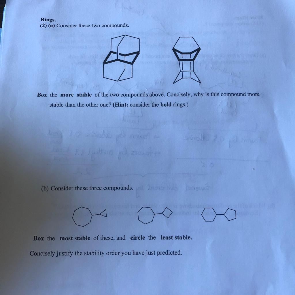 Solved It's Organic Chem 1. I really need to understand how | Chegg.com
