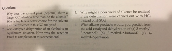 Solved Why does the solvent peak (heptane) show a longer GC | Chegg.com