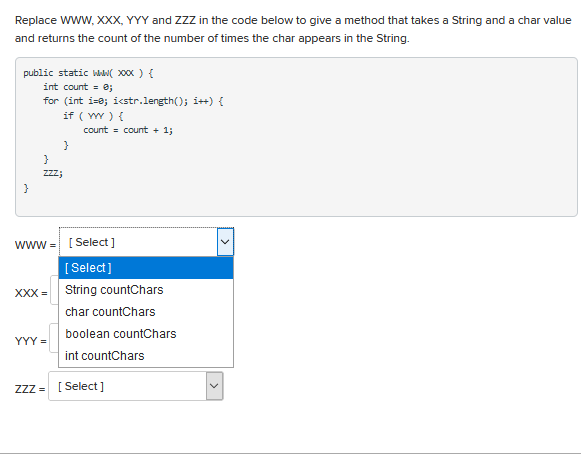 Solved Replace WWW.XXX, YYY and ZZZ in the code below to | Chegg.com