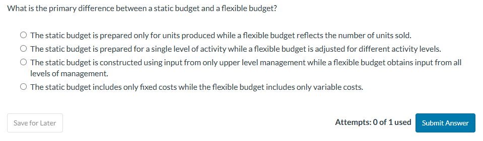 Solved What is the primary difference between a static | Chegg.com