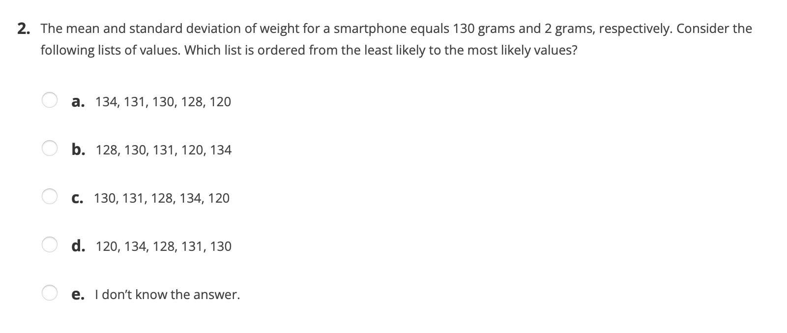 Solved The function below describes a normal probability | Chegg.com